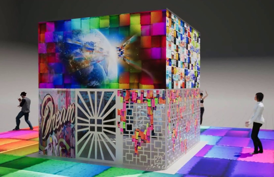 Hopes and Dreams in the Cube - ArtburstMiami