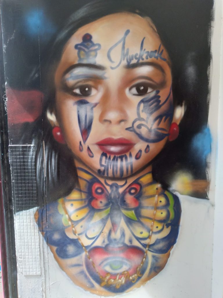 Museum of Graffiti exhibit honors the queen herself: Lady Pink ...