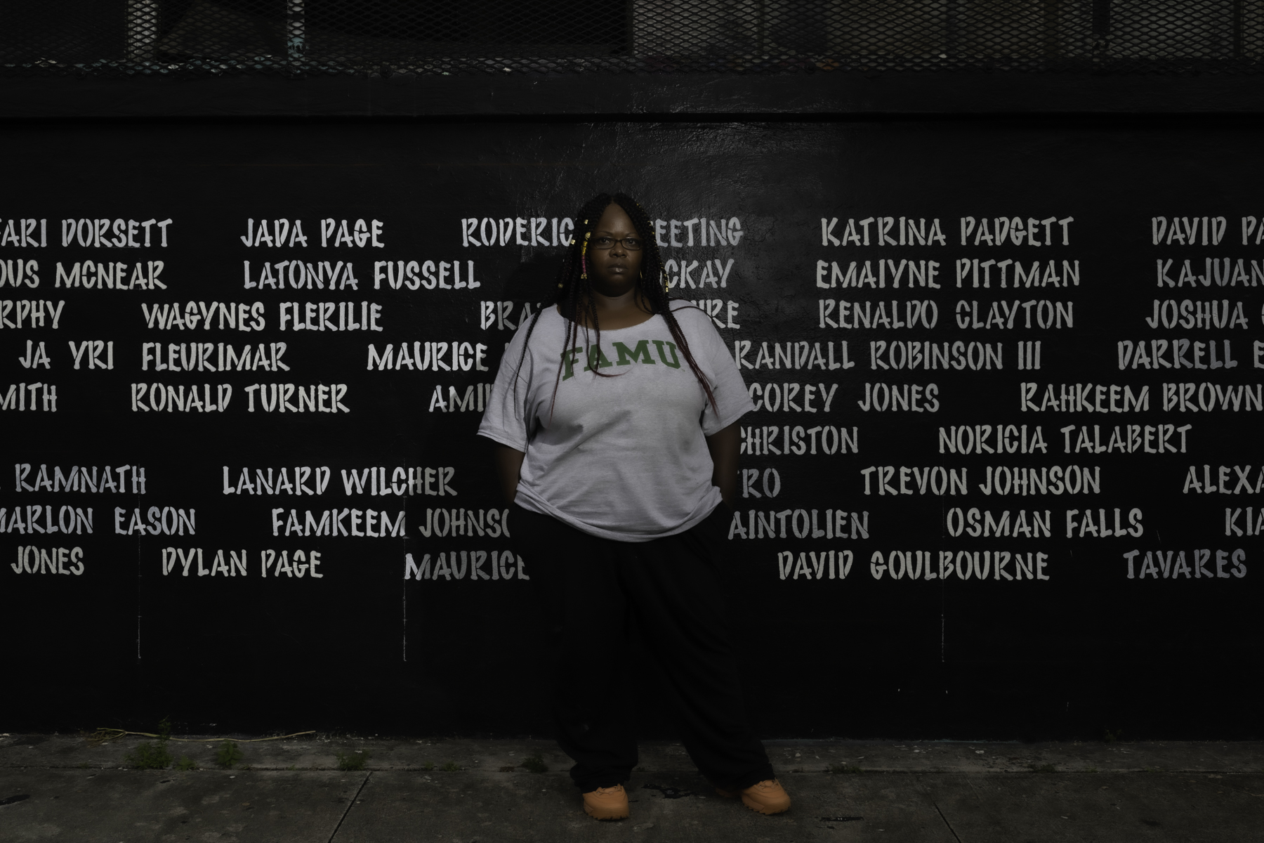 Artist VantaBlack uses her art to spread social justice message ...