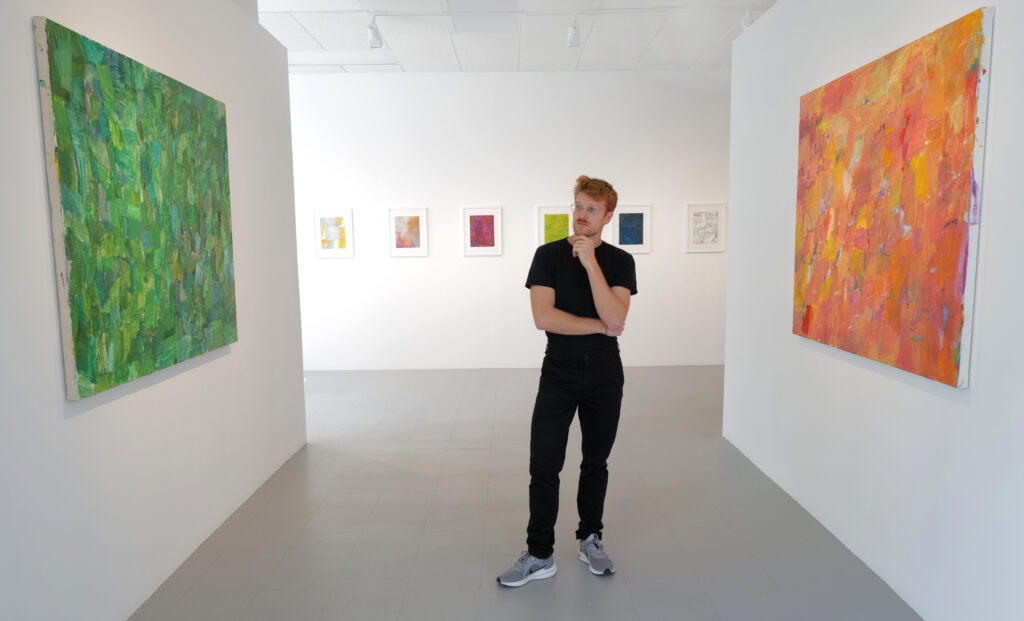 Dancer Alexander Peters Pivots to Paint in Miami Beach Exhibition ...