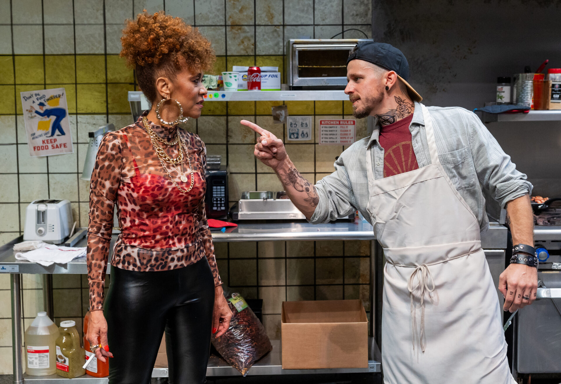 Review: Zoetic Stage’s 'Clyde’s' cooks up masterful writing, great acting and the power of ...