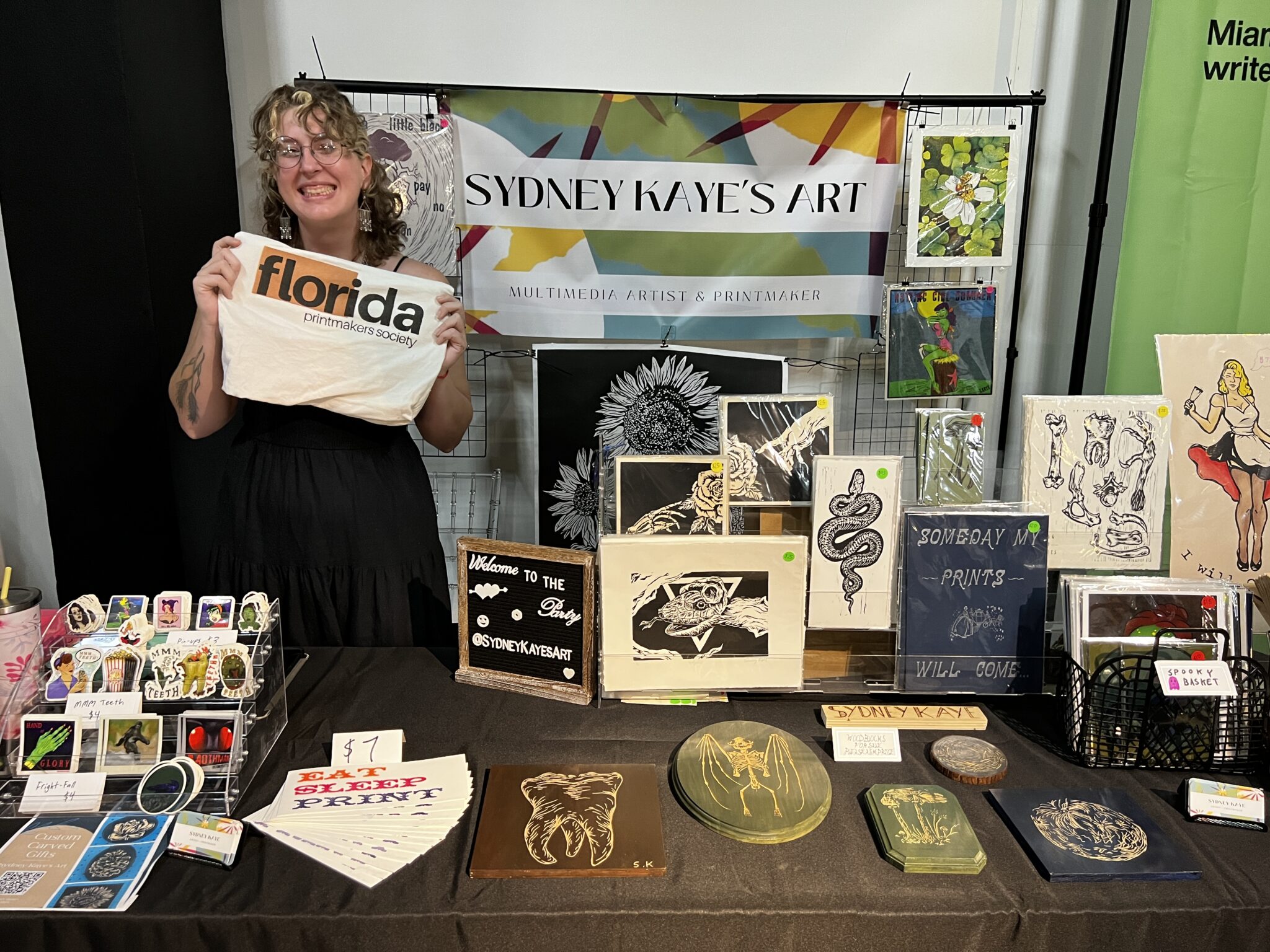 FLORIDA PRINTMAKERS SOCIETY ALIVE AND THRIVING YEAR-ROUND - ArtburstMiami