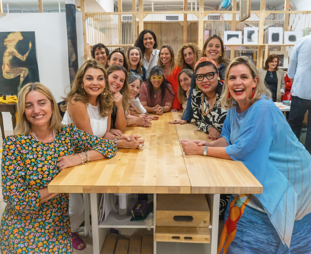 Women Fiber Artists Thread the Needle to Create Red Thread Art Studio ...